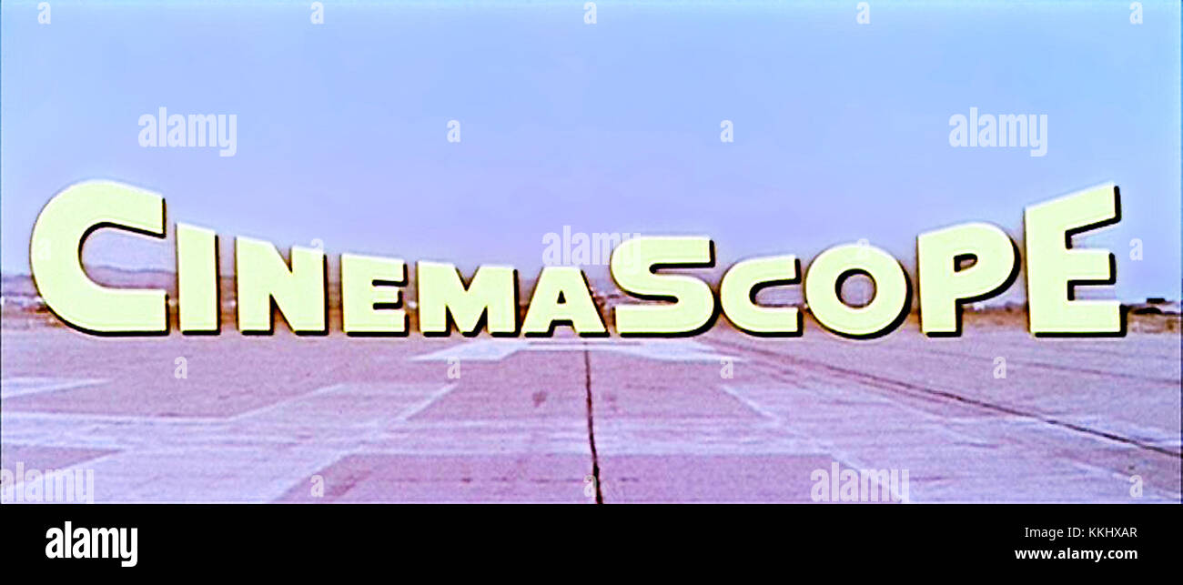 A still from the 1954 trailer of 'The High and Mighty,' a CinemaScope ...