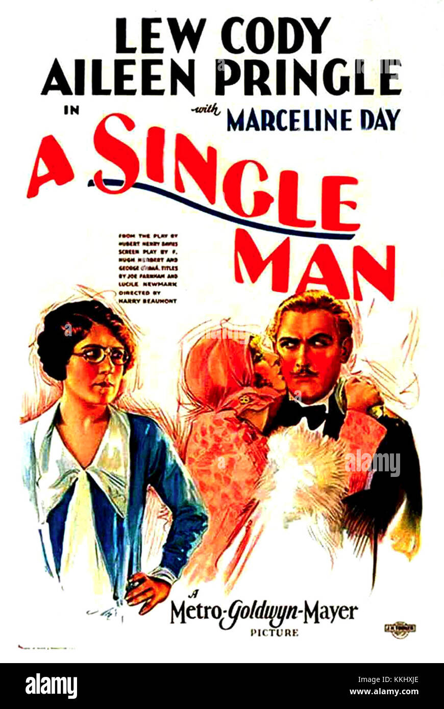 The poster for the film 'A Single Man' features a striking visual ...