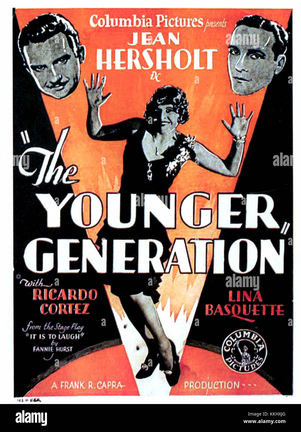 The Younger Generation poster is a vintage promotional item reflecting ...