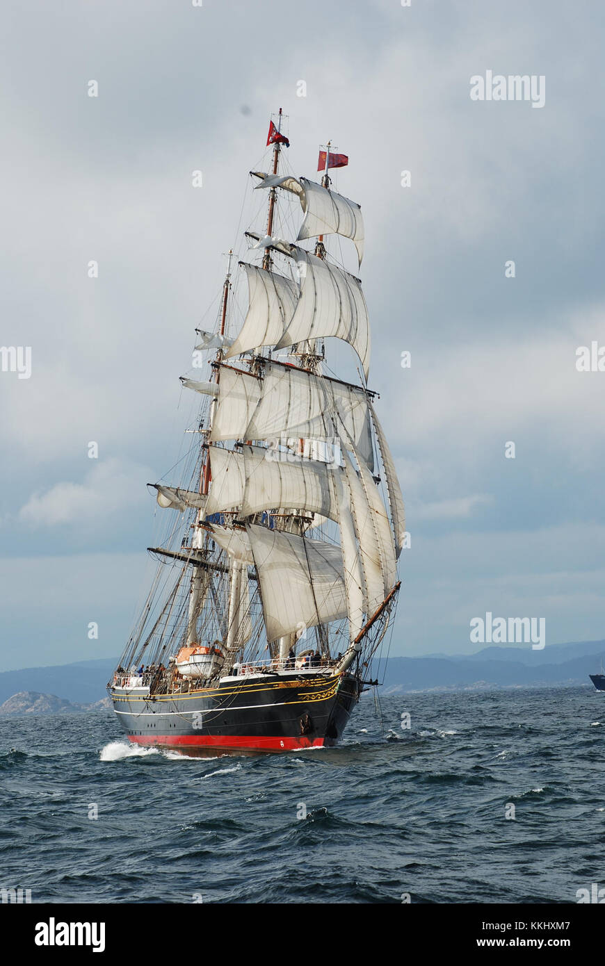 Stad Amsterdam is a replica of a 17th-century Dutch East India Company ...