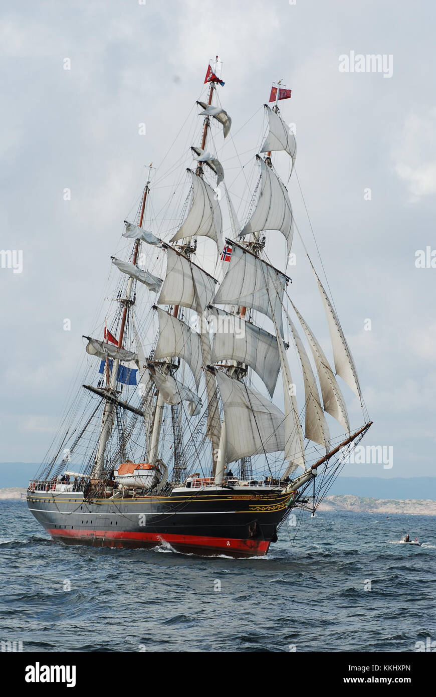 The Stad Amsterdam, a 16th-century ship, is a historical Dutch sailing ...