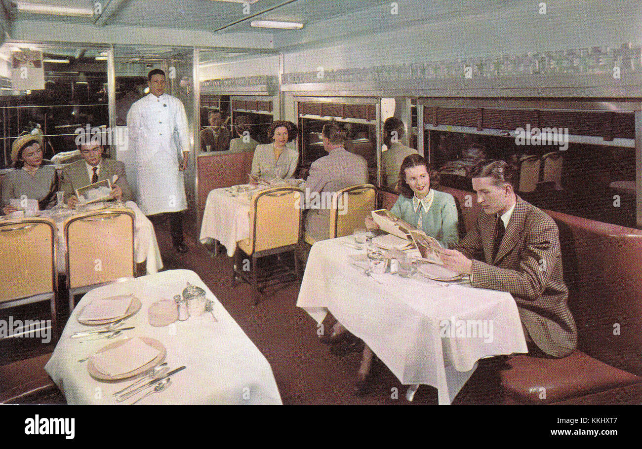 The El Capitan Diner, associated with the Santa Fe Railroad, was a ...