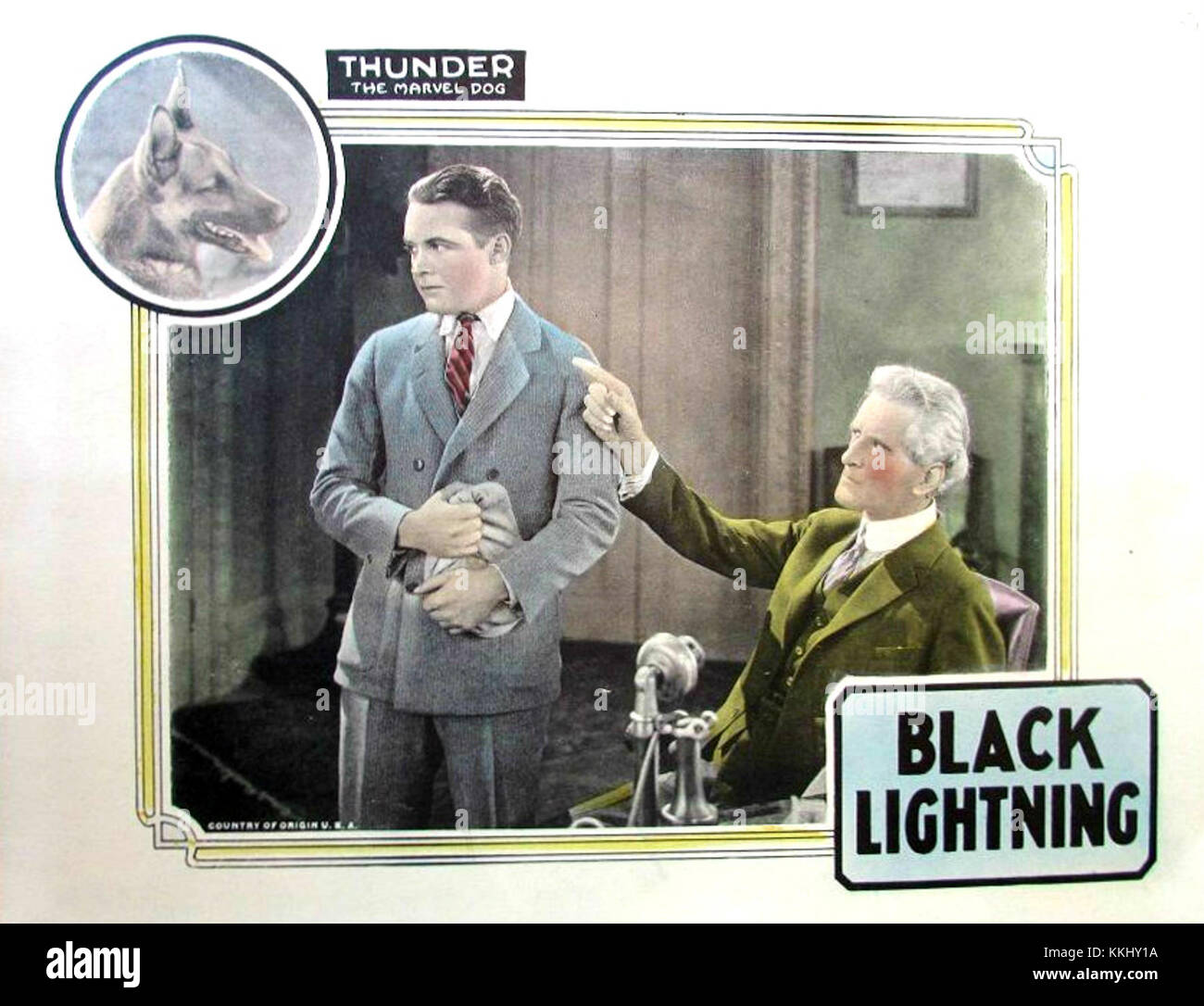 Black Lightning is a 1970s action film, and this lobby card highlights ...