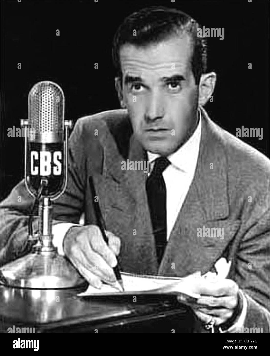 Edward R. Murrow was a pioneering American broadcast journalist known ...