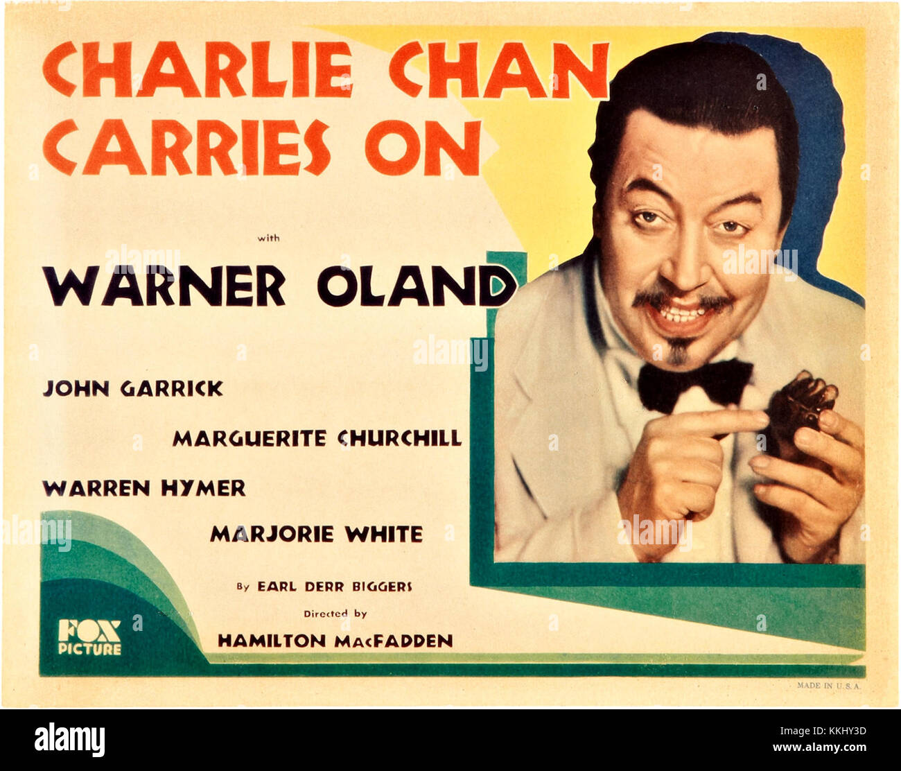 Charlie chan character hi-res stock photography and images - Alamy