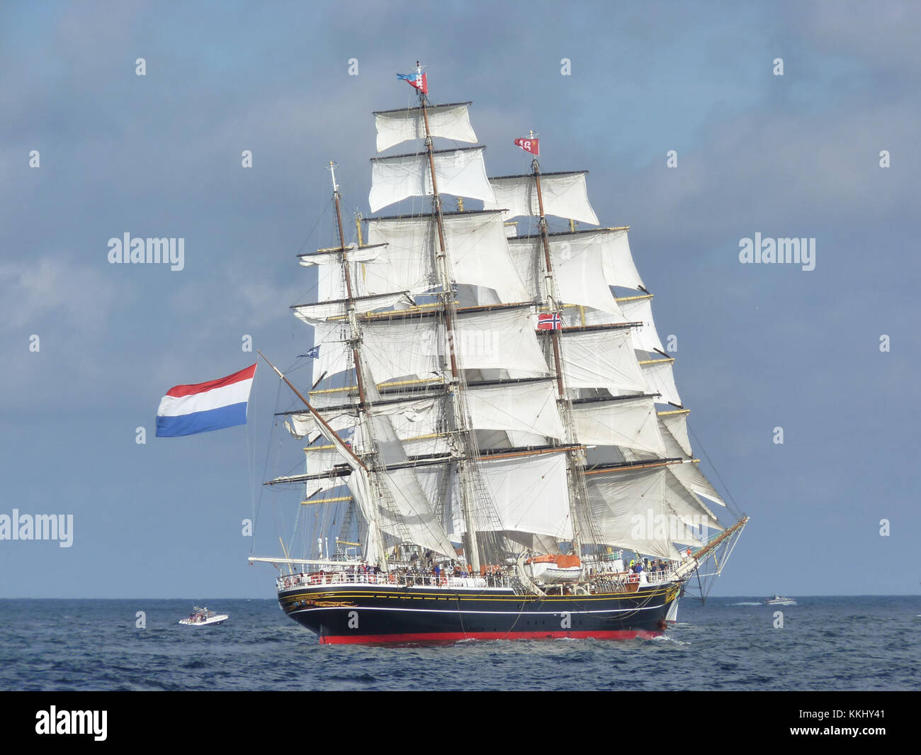 The Stad Amsterdam is a modern tall ship based in the Netherlands. The ...