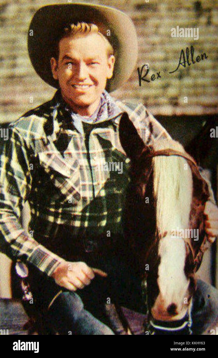 Rex allen hi-res stock photography and images - Alamy