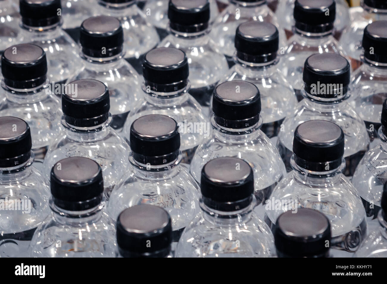 many water bottles - plastic bottles in retail - pet plastic bottles of ...