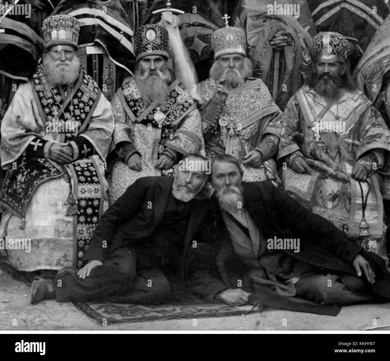 The Slavsky Monastery, located in Russia, is a historic religious site ...