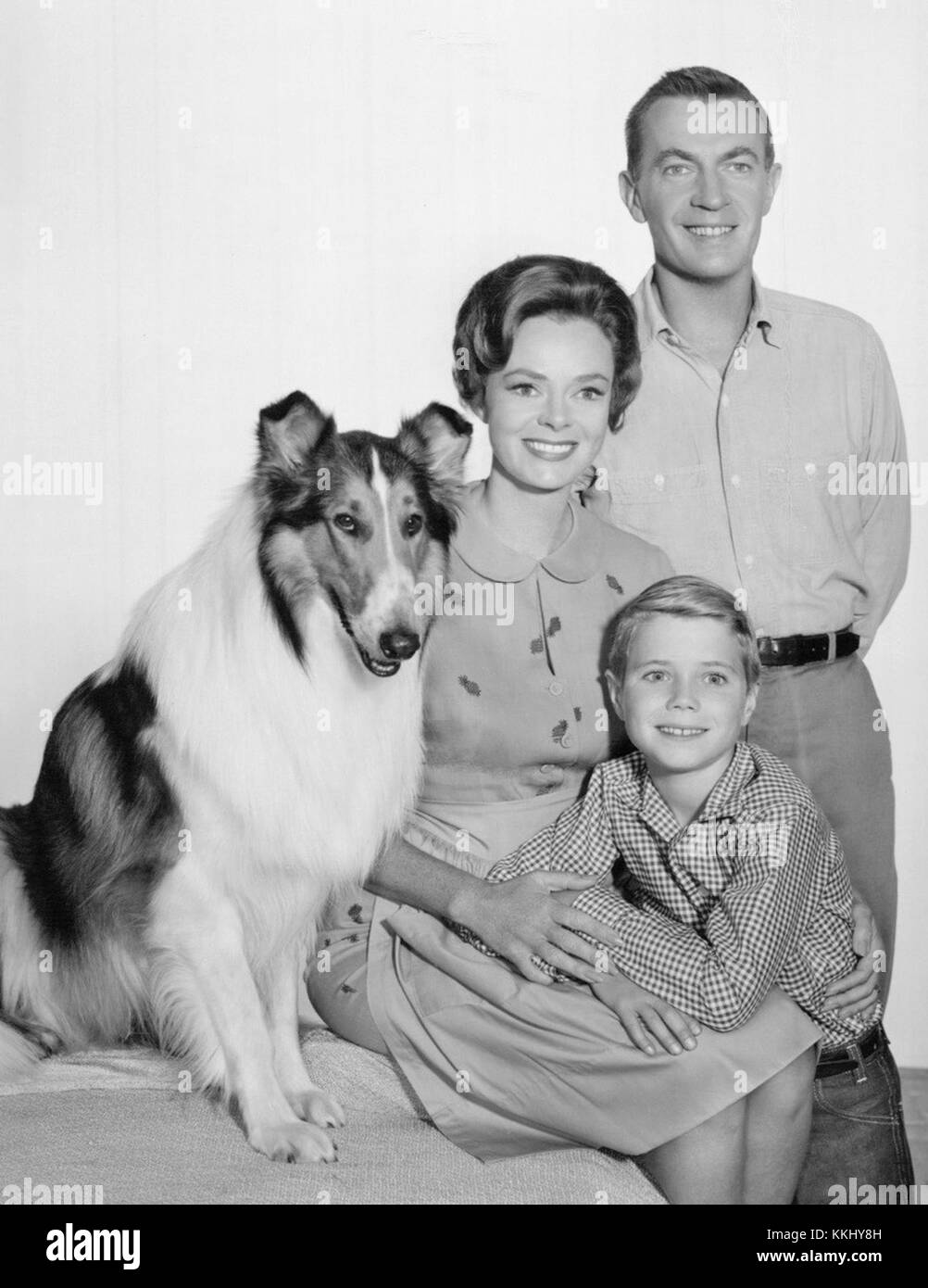 Lassie cast 1963 Stock Photo - Alamy