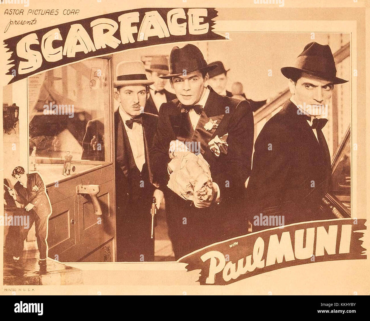 Scarface lobby card Stock Photo - Alamy