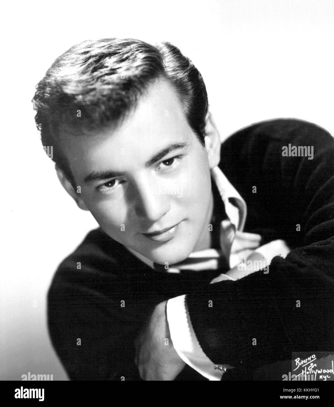 Bobby Darin, an American singer and actor, is shown in this 1959 image ...