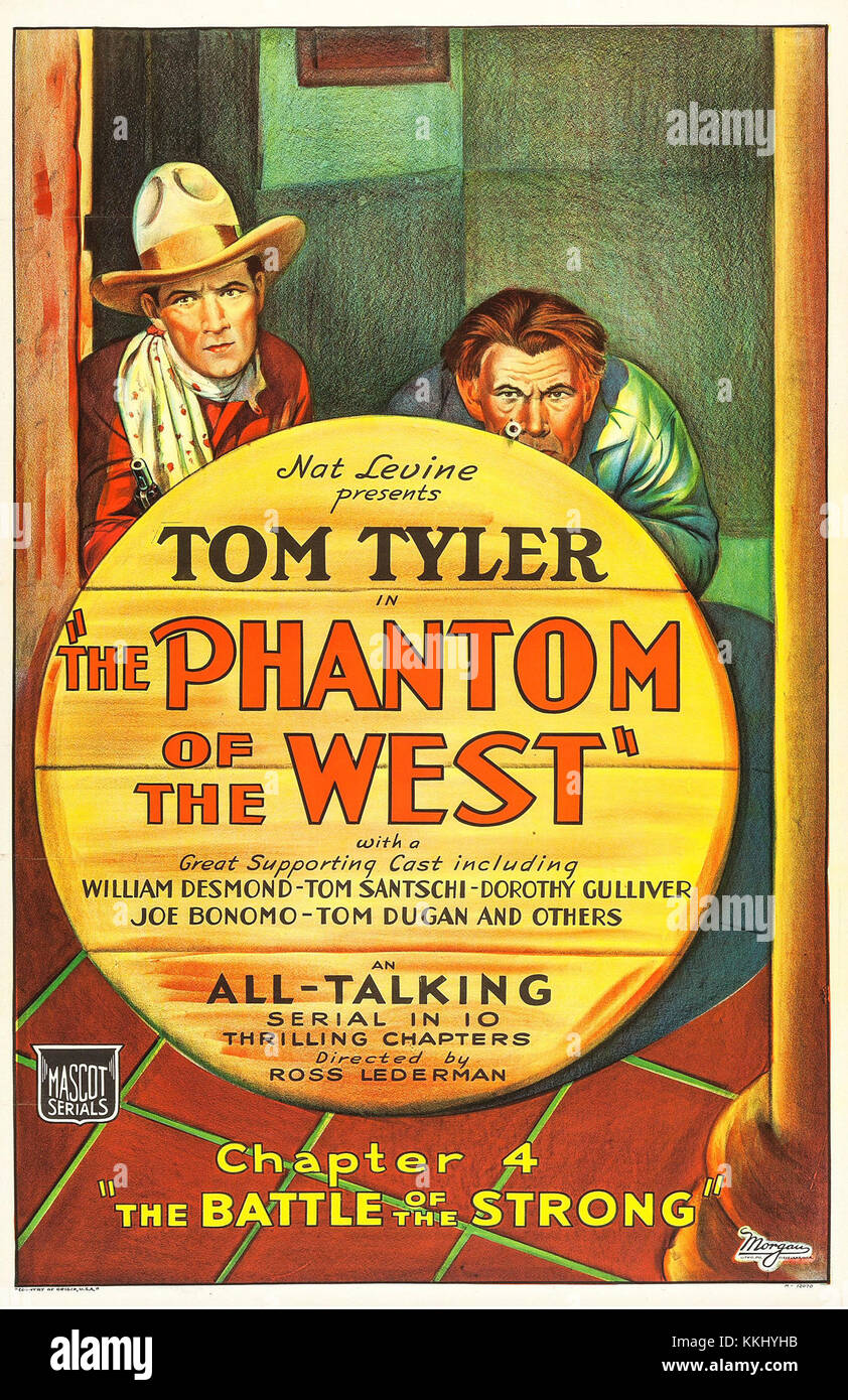 Silent western movie poster hi-res stock photography and images - Alamy