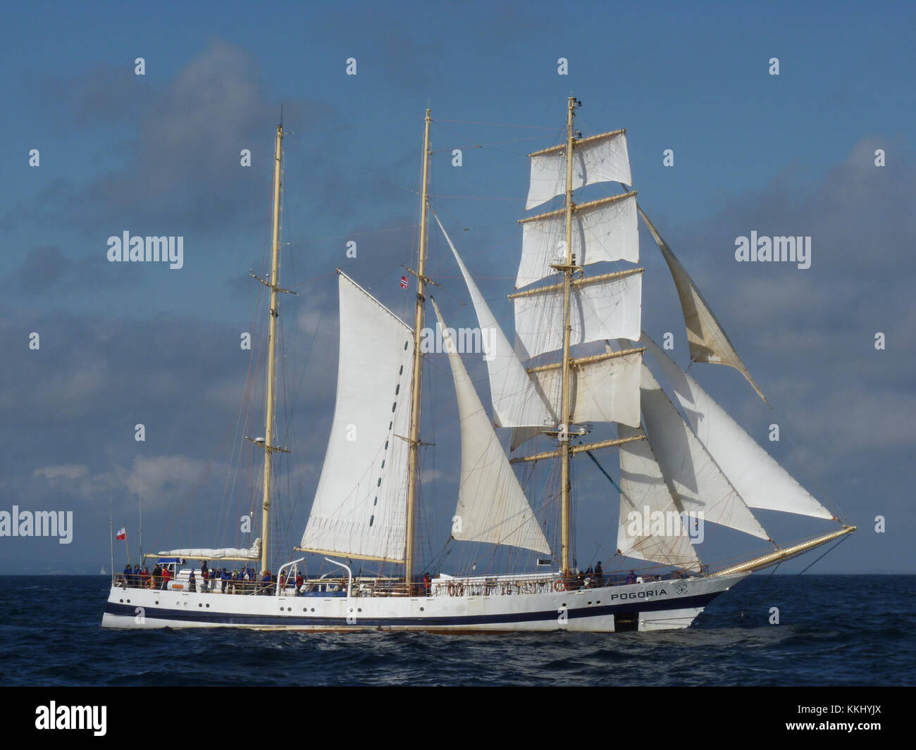 Pogoria 2 is a Polish sailing yacht that has become well-known for its ...
