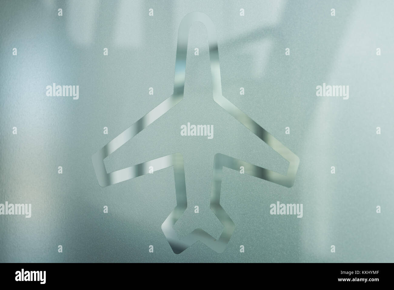 Airplane symbol hi-res stock photography and images - Alamy