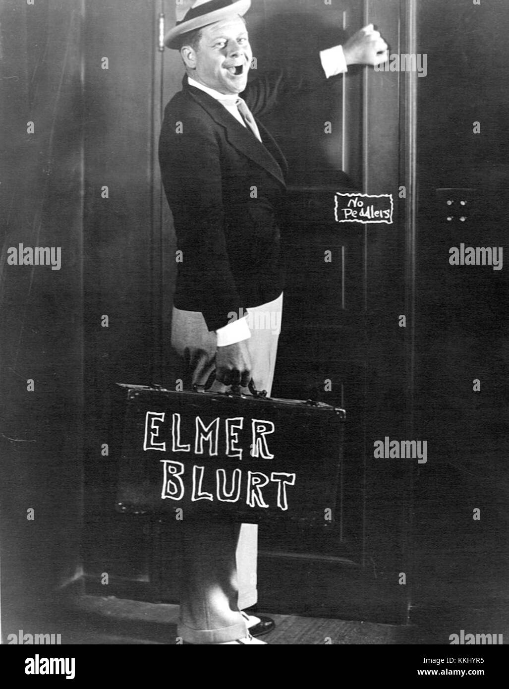 Al Pearce as Elmer Blurt 1933 Stock Photo - Alamy