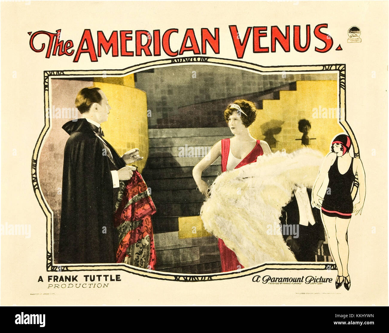 American Venus lobby card 2 Stock Photo - Alamy