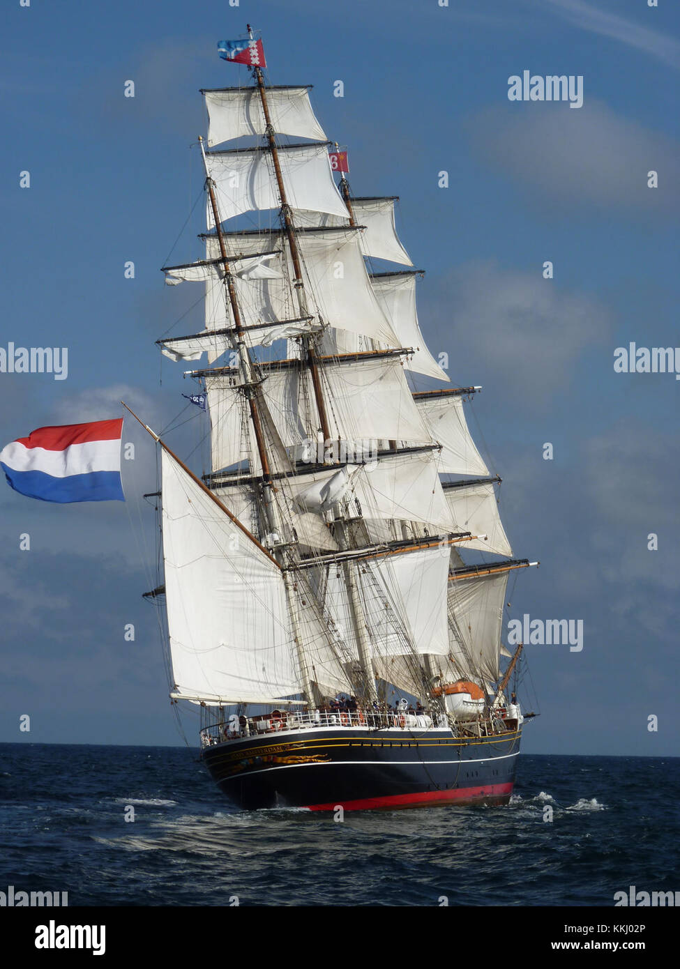 The Stad Amsterdam is a historical Dutch tall ship, known for its ...