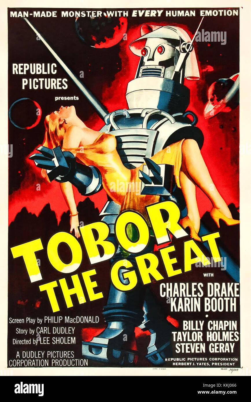 1950s science fiction robot hi-res stock photography and images - Alamy