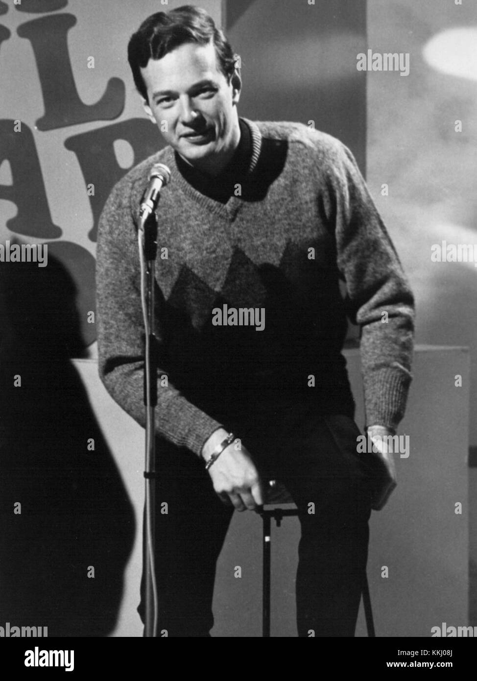 Brian Epstein, the famous manager of The Beatles, is seen during a ...