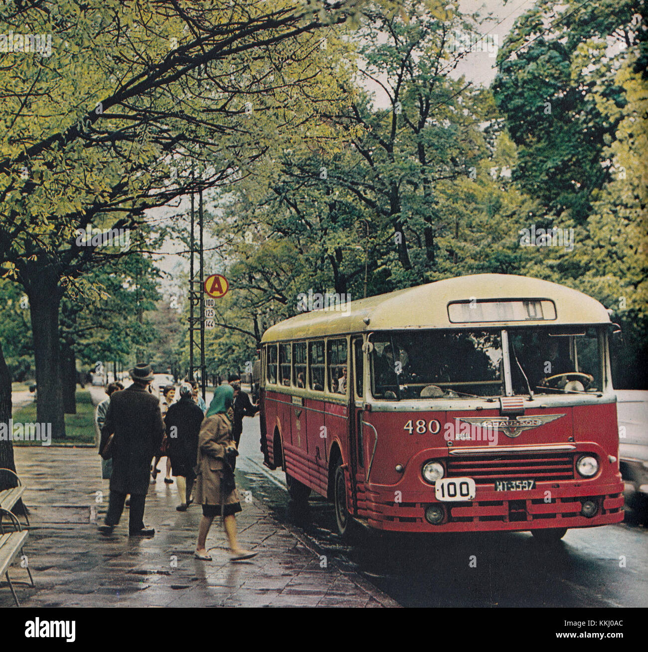 The Chausson bus in Warsaw represents a key moment in the history of ...