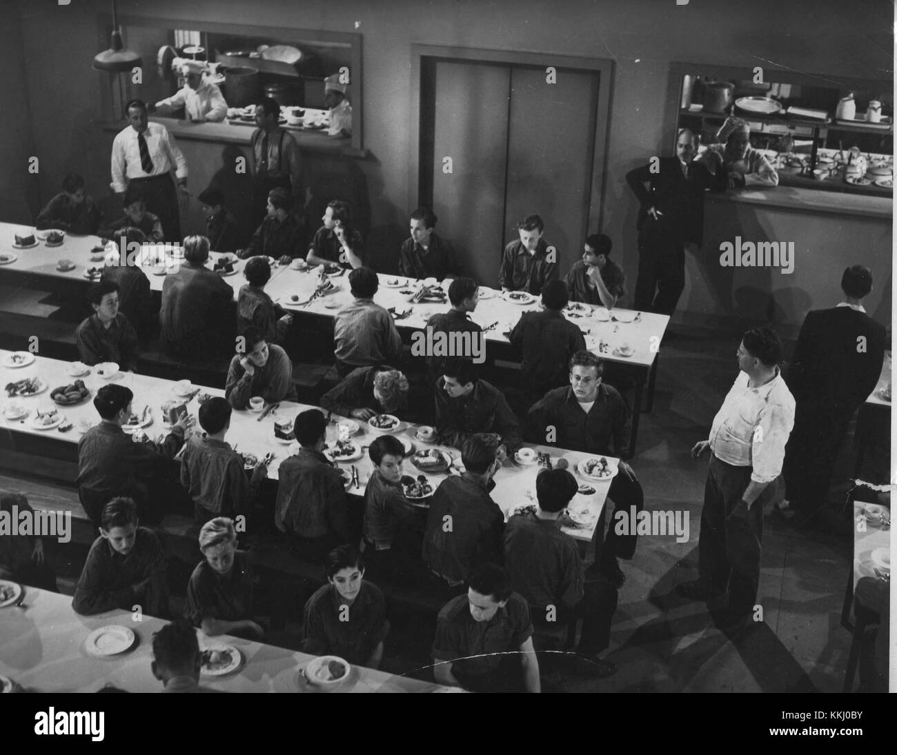 Film set production Black and White Stock Photos & Images - Alamy