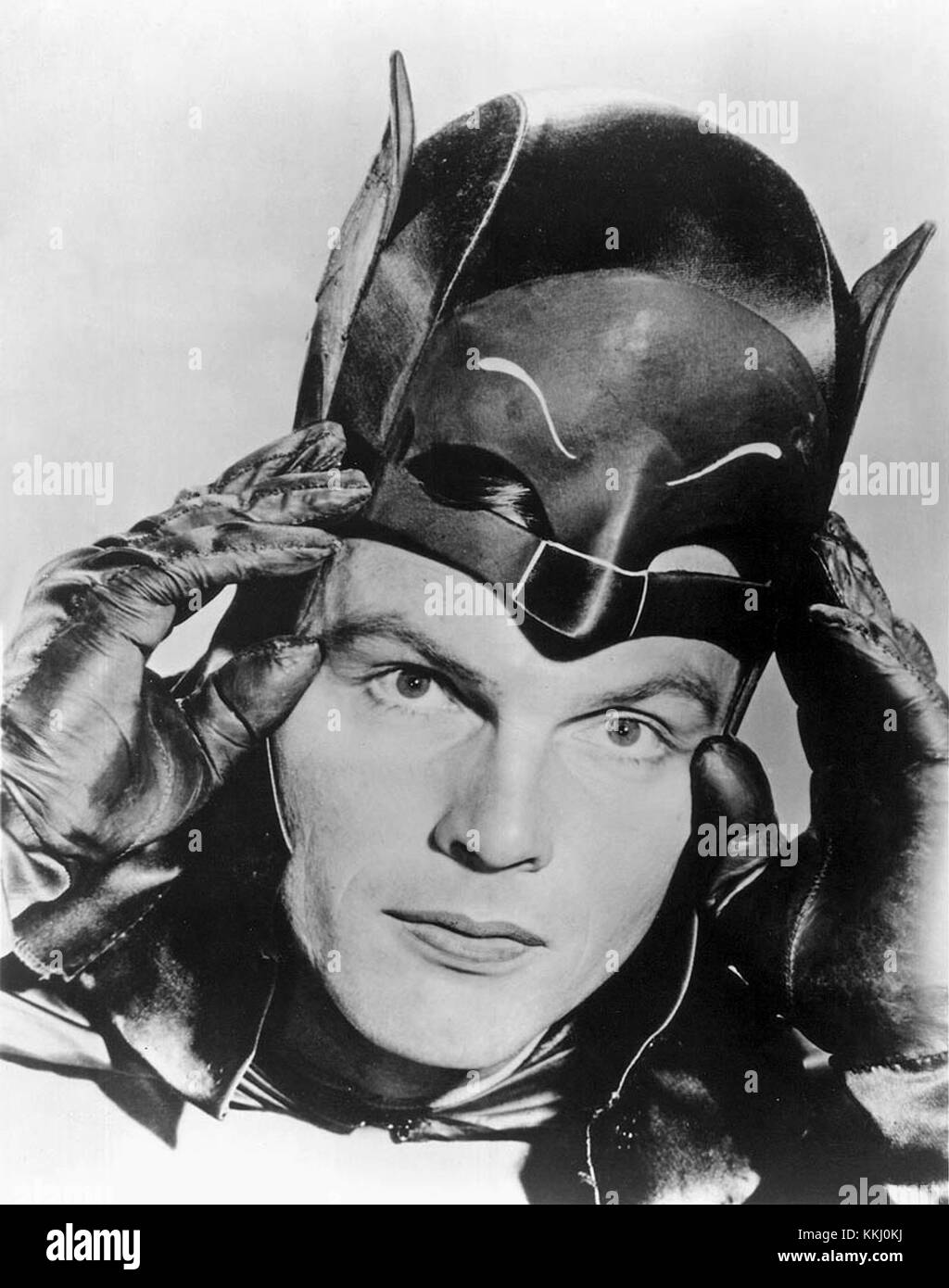 A classic image of Adam West as Batman from the 1966 television series ...