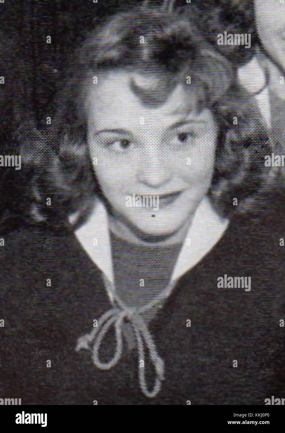 Paula Stewart 1946 Shimer College Stock Photo - Alamy