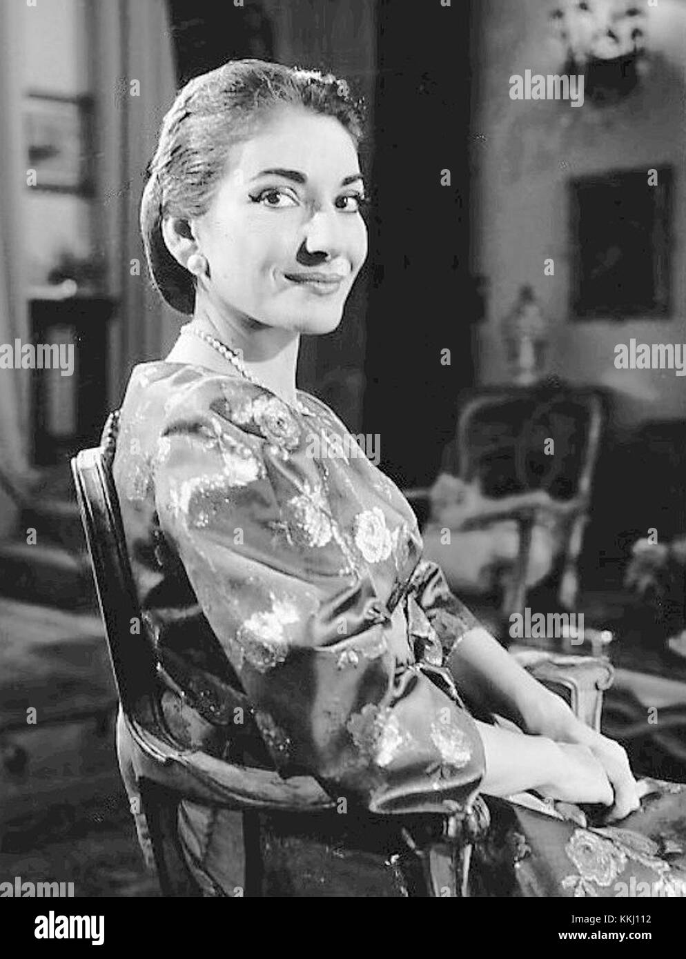 Maria Callas, one of the most renowned opera singers of the 20th ...