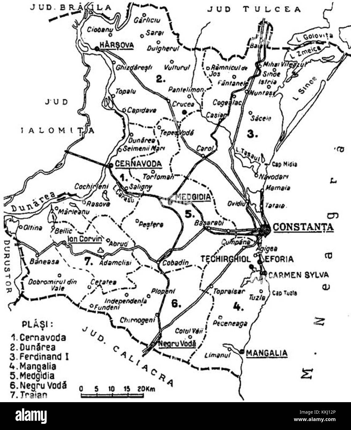 Constanta map hi-res stock photography and images - Alamy