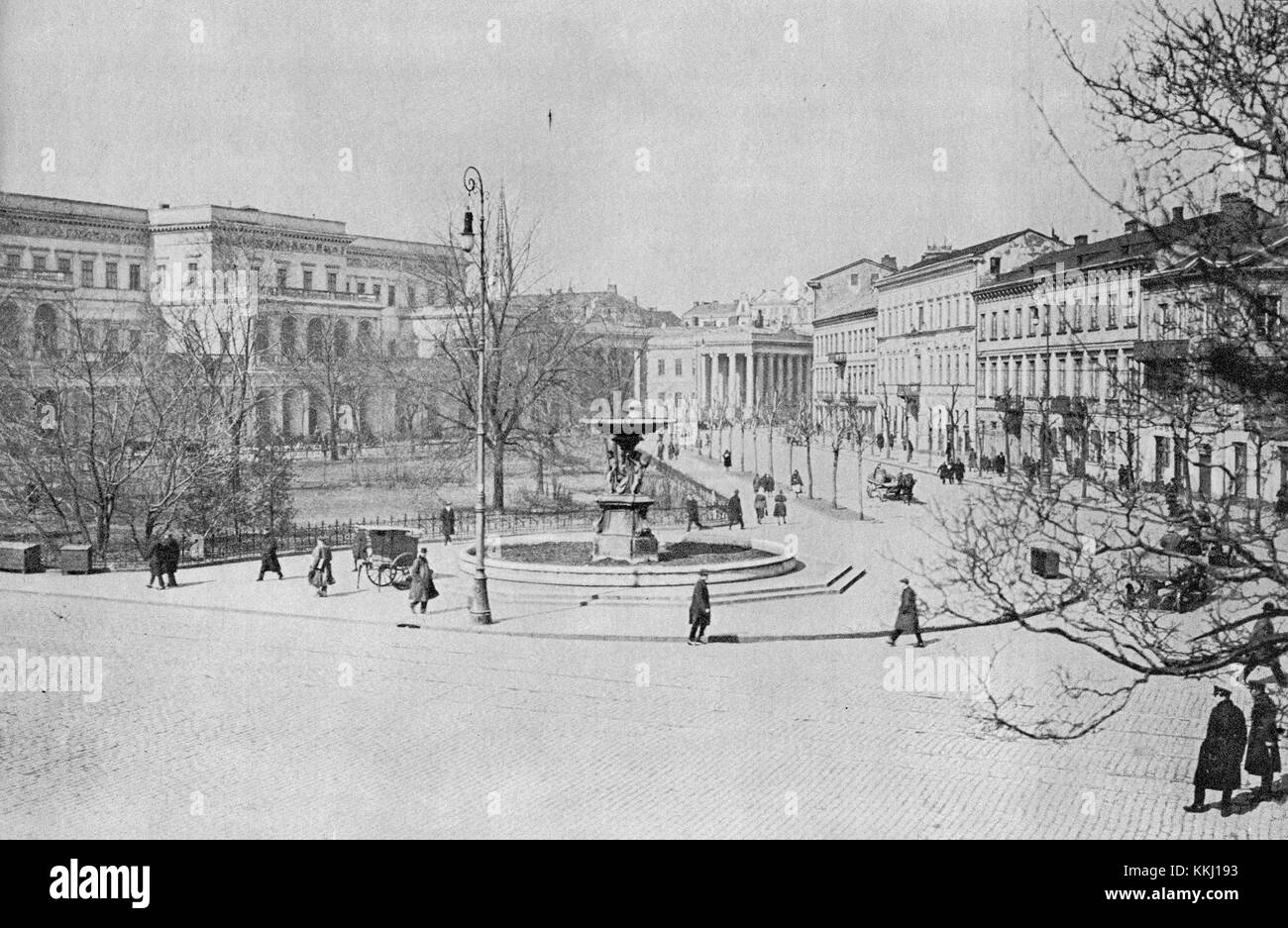 Plac Bankowy, or Bank Square, in Warsaw, Poland, was an important ...