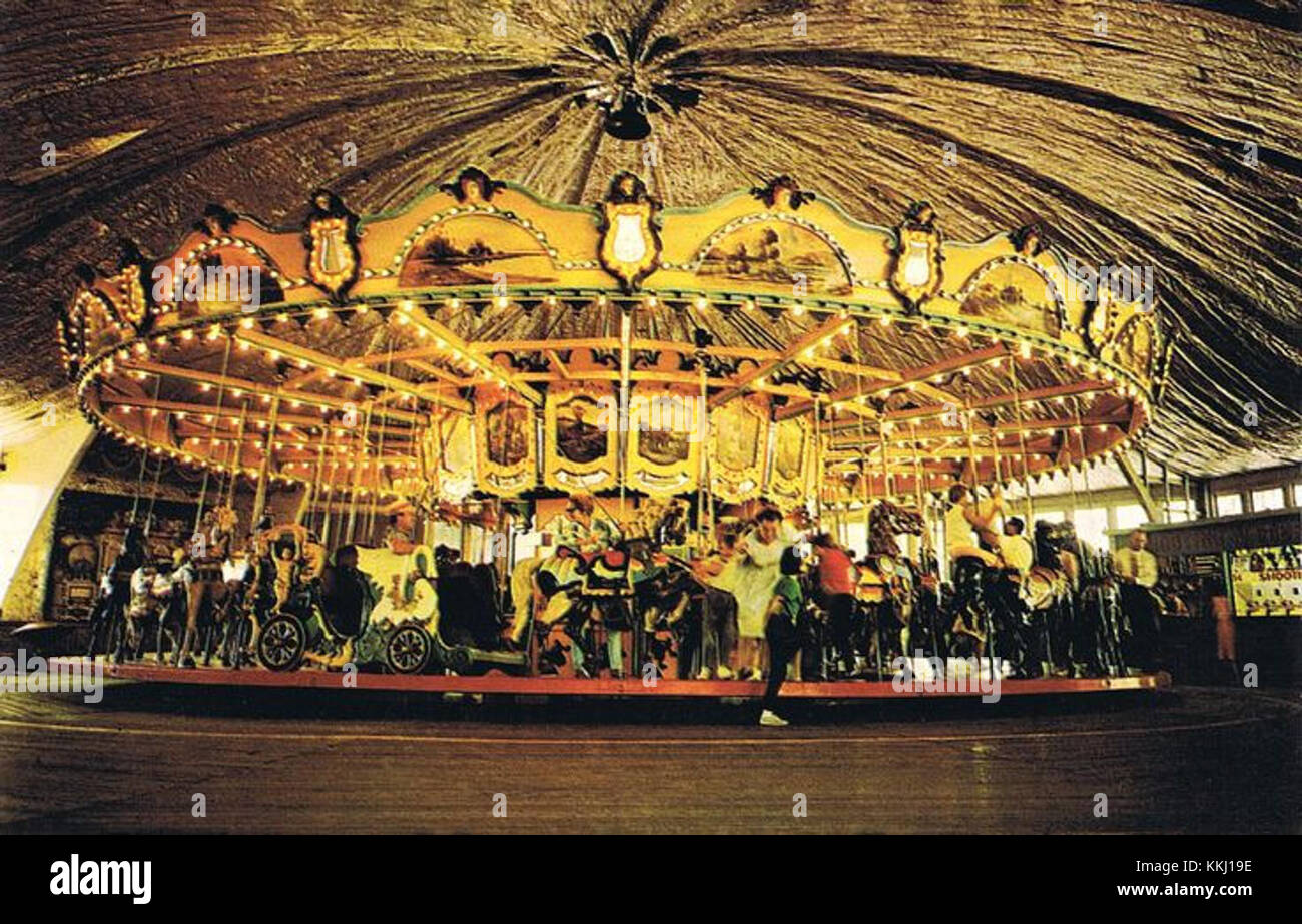The Dorney Park Carousel, built in 1964, is a classic amusement park ...