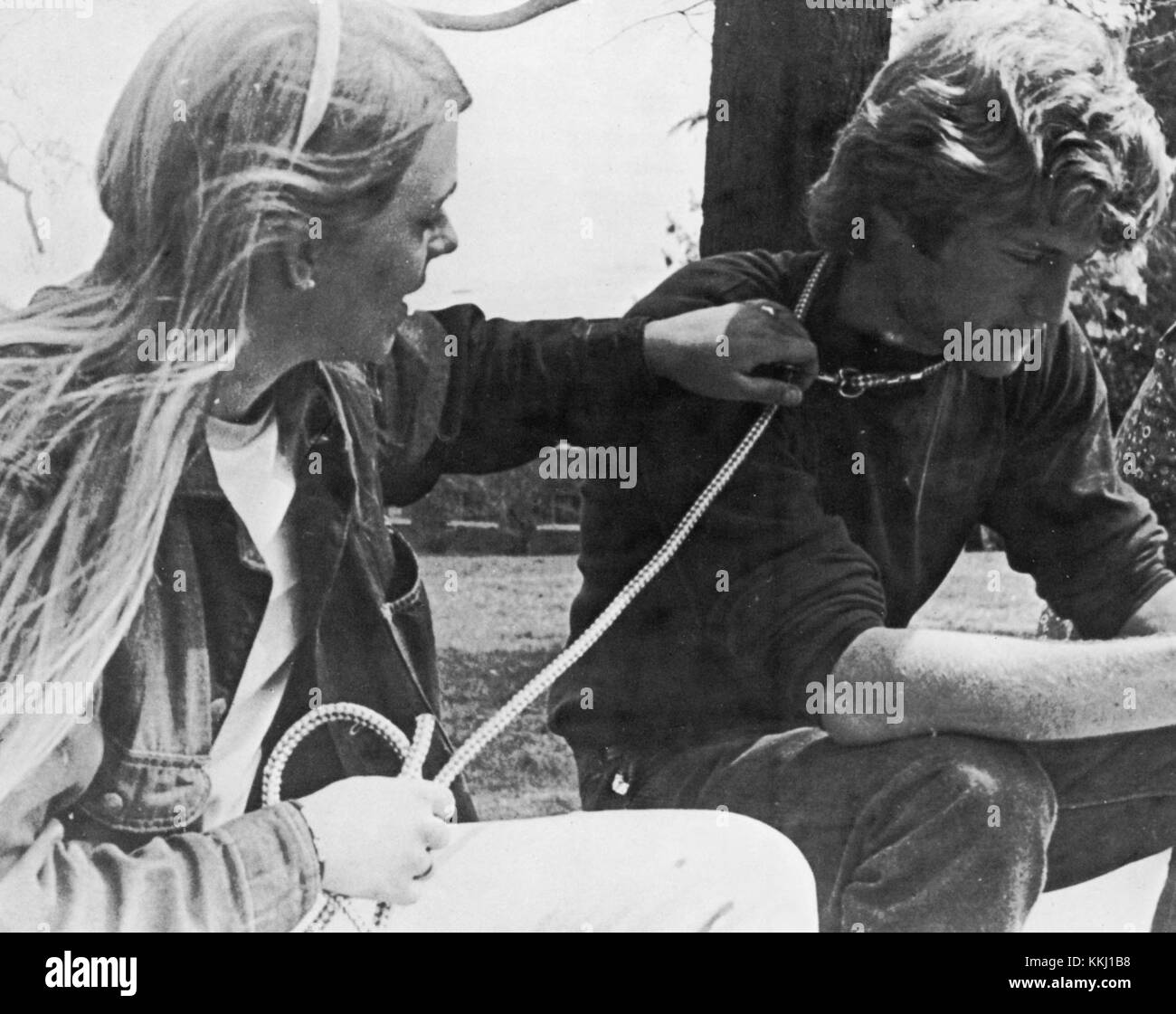 The phrase 'Leashed at Shimer College 1967' likely refers to an event ...