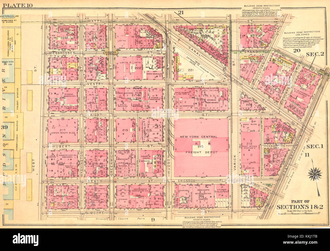 The Bromley Manhattan Plate 010 is a historical printing plate from ...