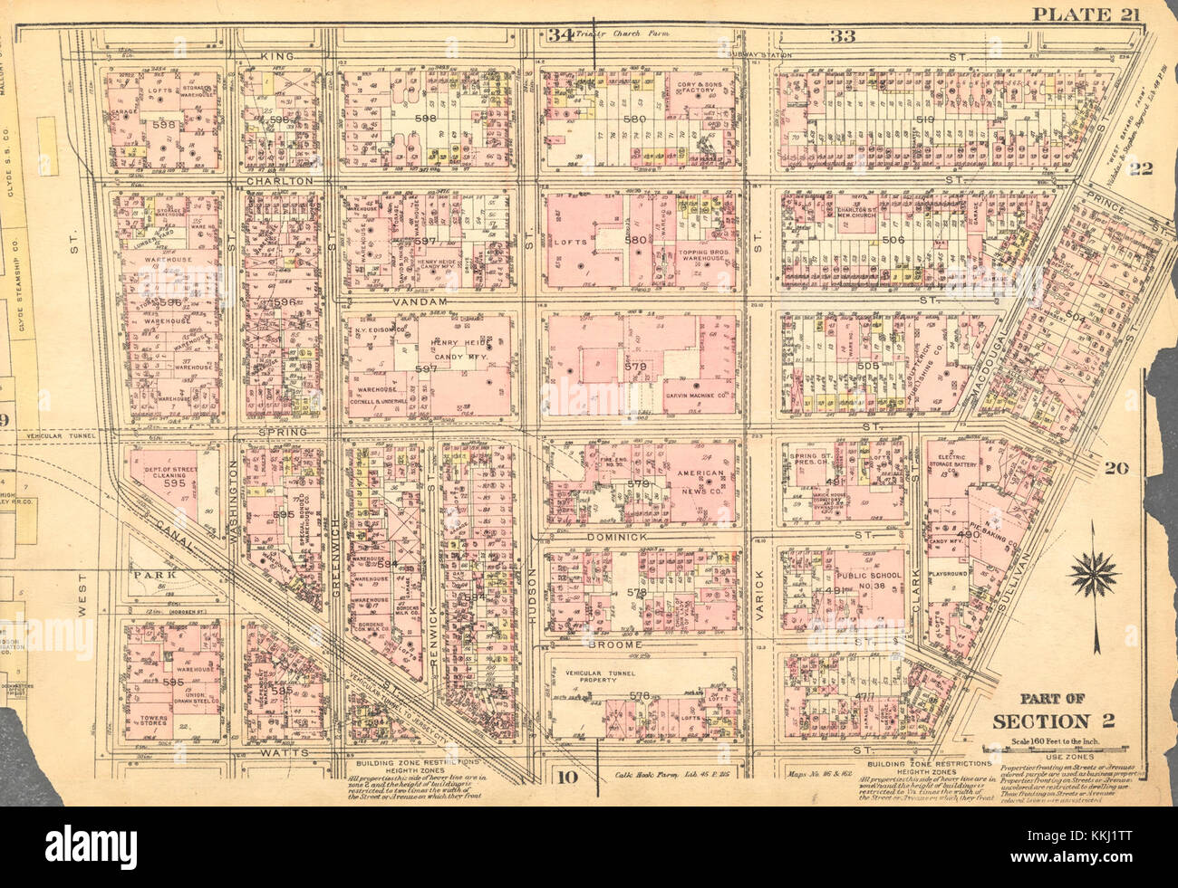 The Bromley Manhattan Plate 021, published in 1925, is part of an ...