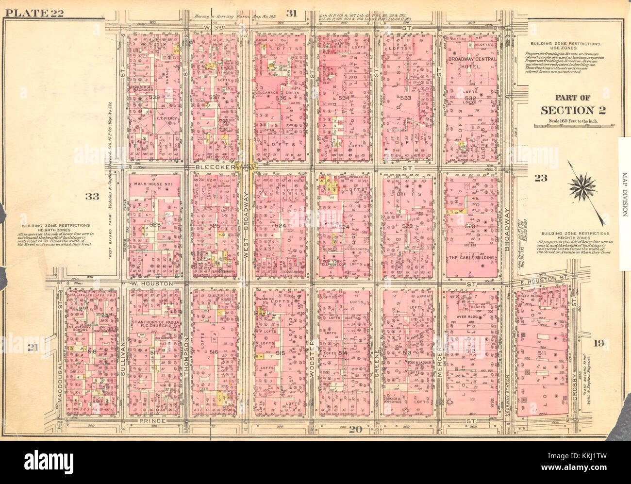 The Bromley Manhattan Plate 022, published in 1925, showcases vintage ...