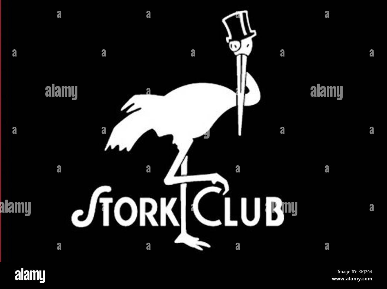 The Stork Club logo represents a well-known American nightclub, famous ...