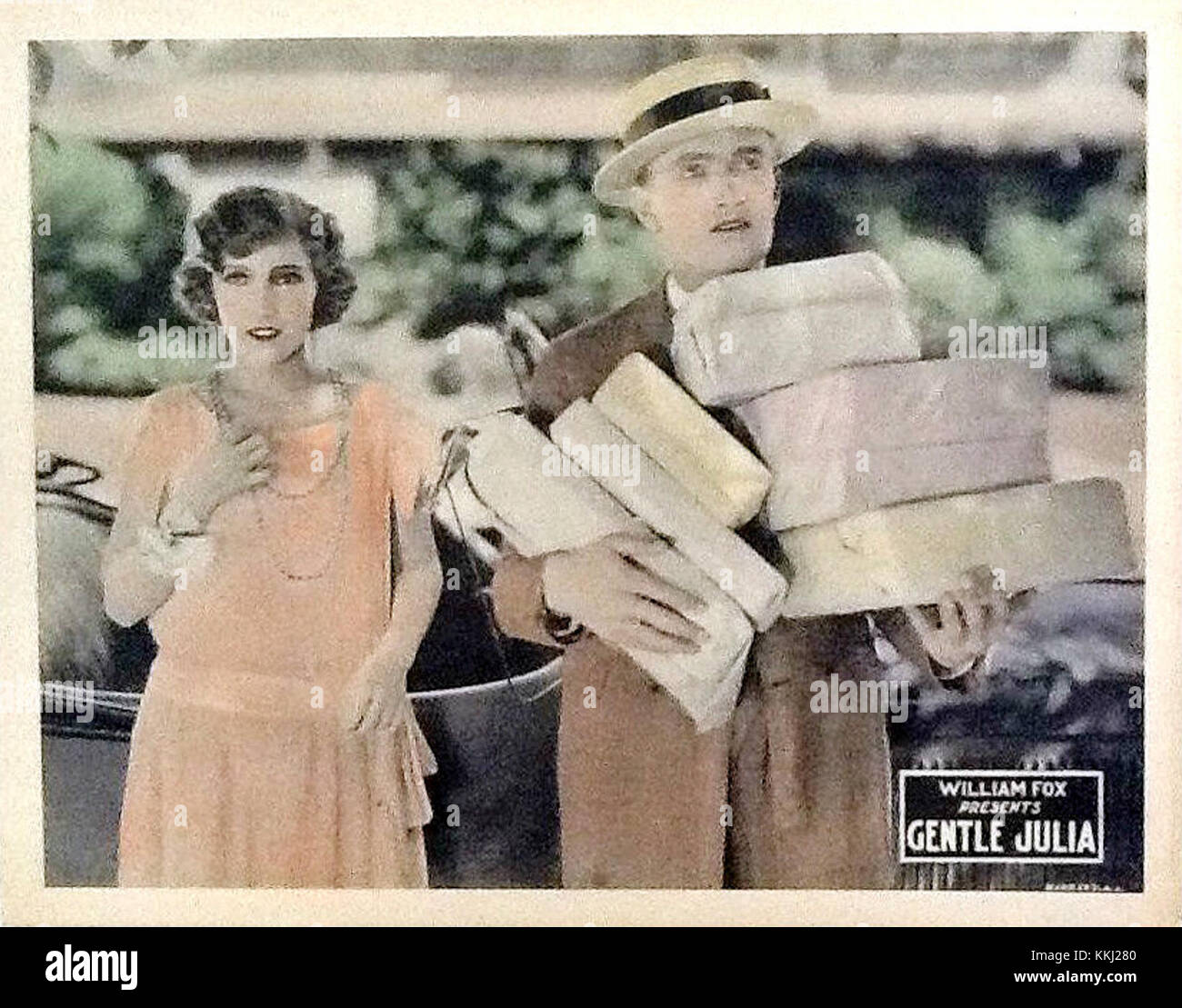 Gentle Julia is a 1949 film, with a lobby card showcasing the key ...