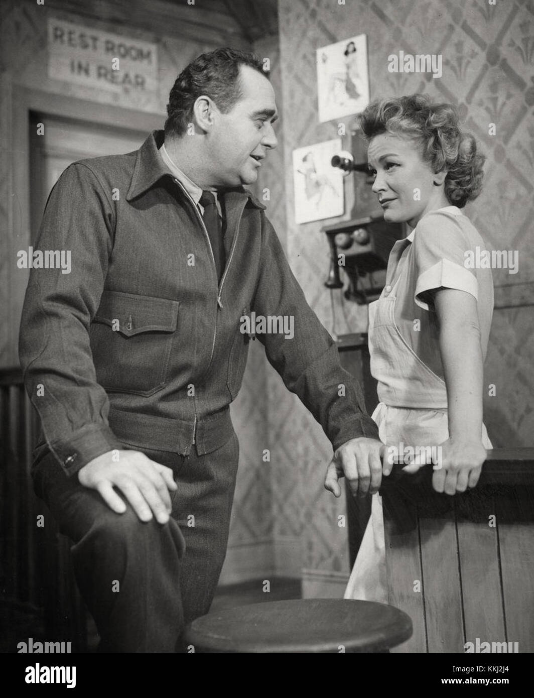 James Nolan and Winifred Ainslee perform in 'Bus Stop,' a play about ...