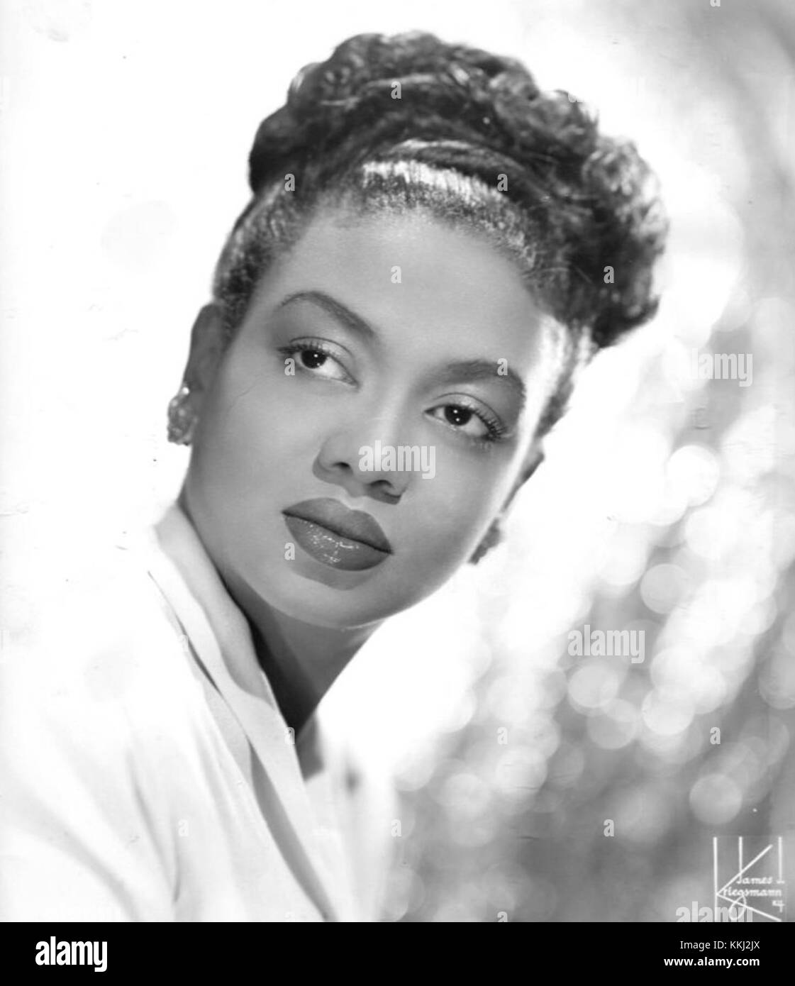 A photograph of Hazel Scott, a famous jazz pianist and singer, from ...