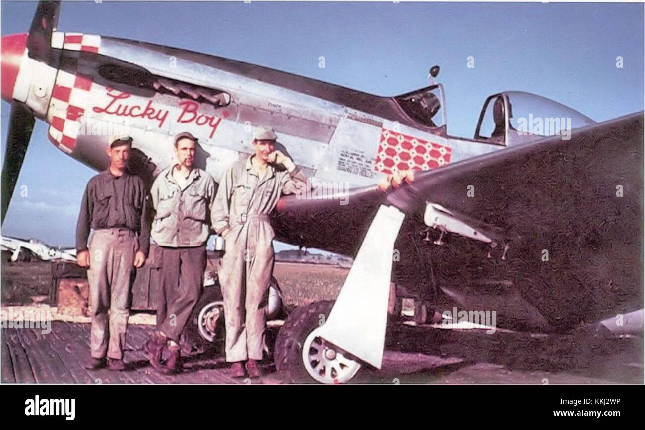 The P-51D Mustang 44-7307 was a fighter aircraft used by the 339th ...
