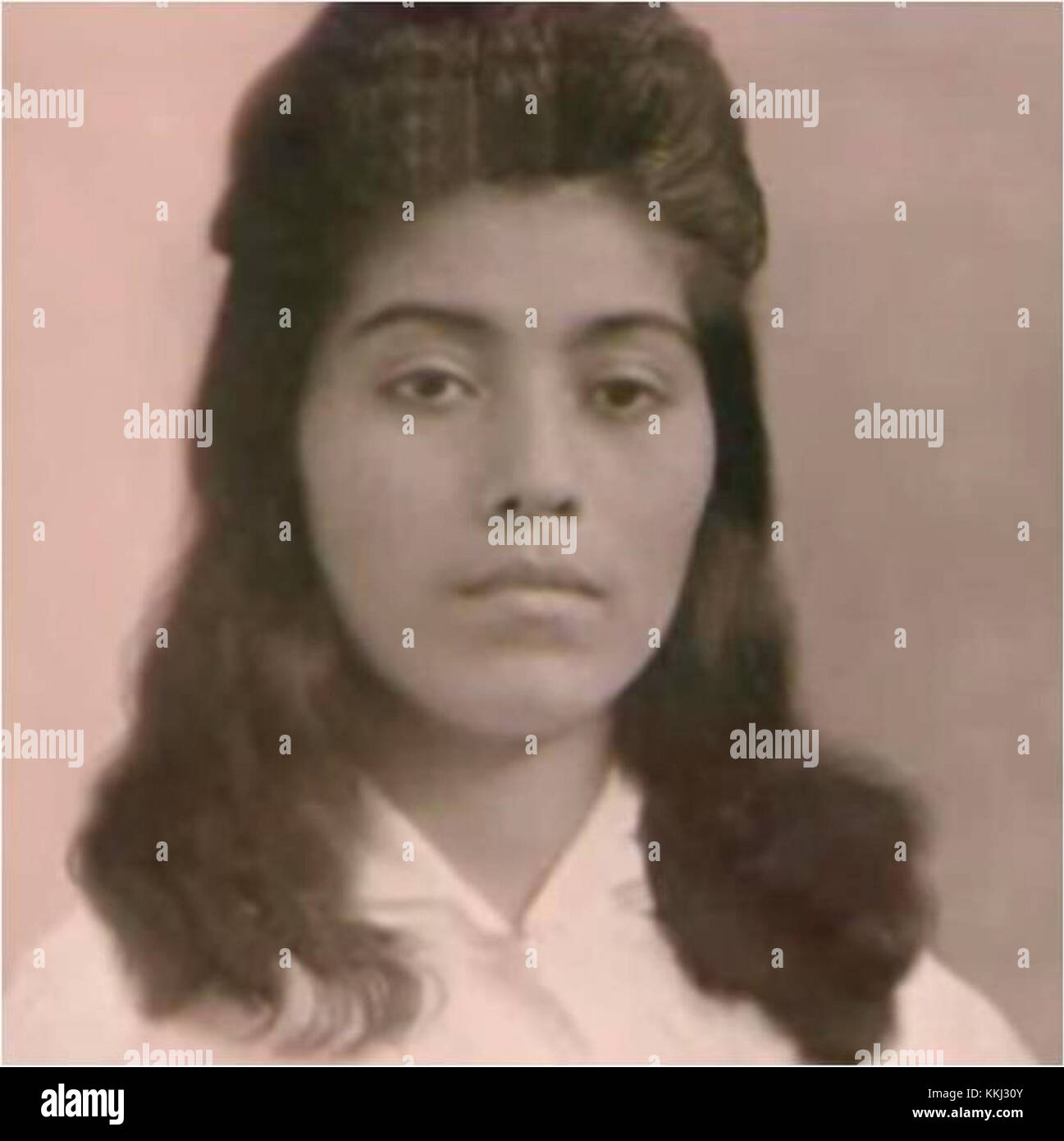 Photograph titled 'Reyna Marroquin', depicting an individual named ...