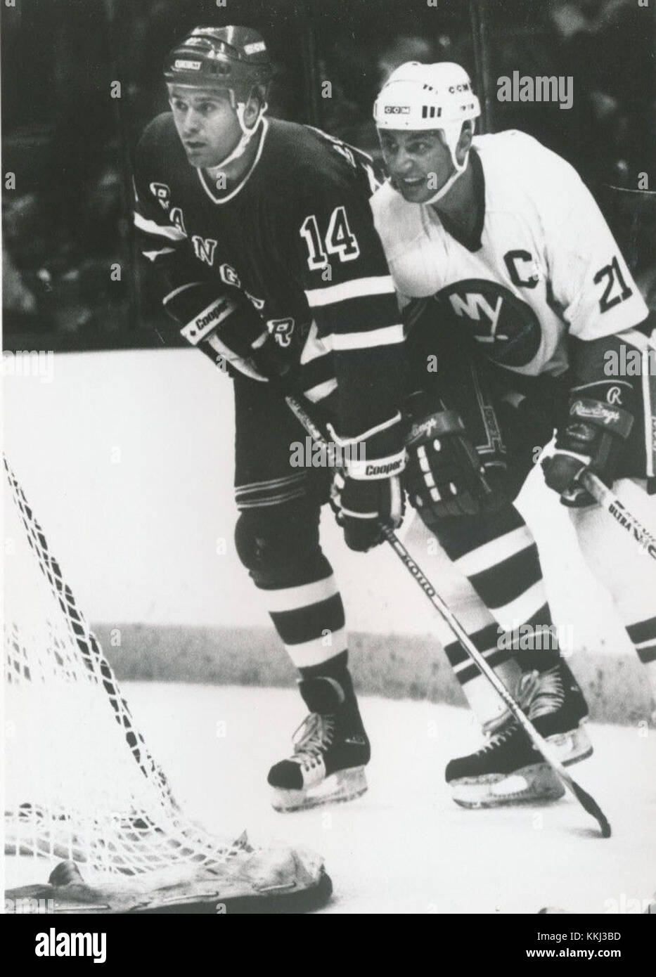 A portrait of Doug Wickenheiser, a former professional ice hockey ...