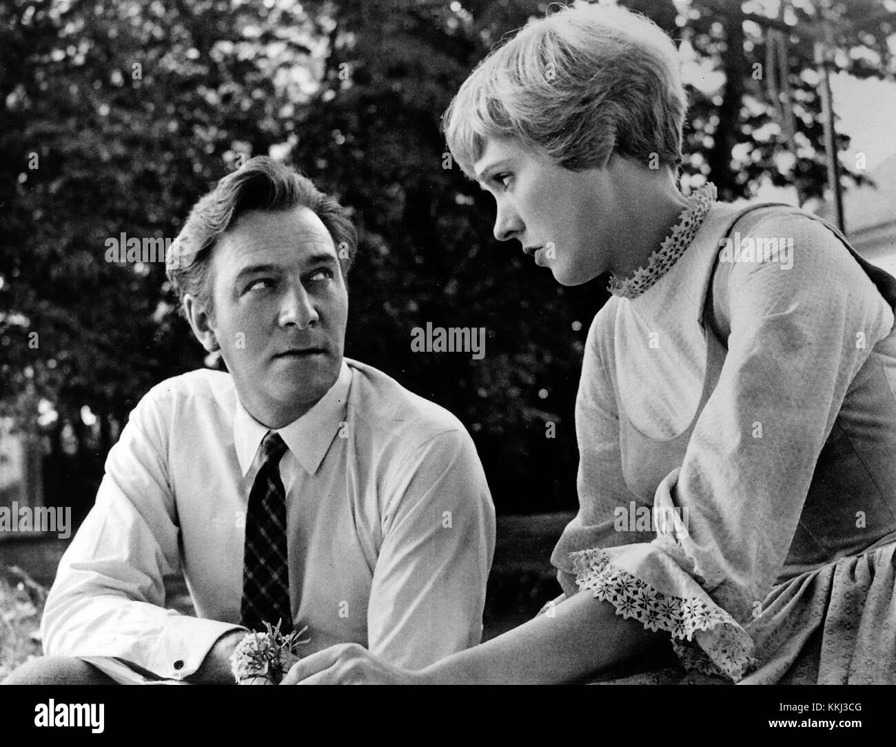 Christopher Plummer Julie Andrews Stock Photos & Christopher Plummer ...