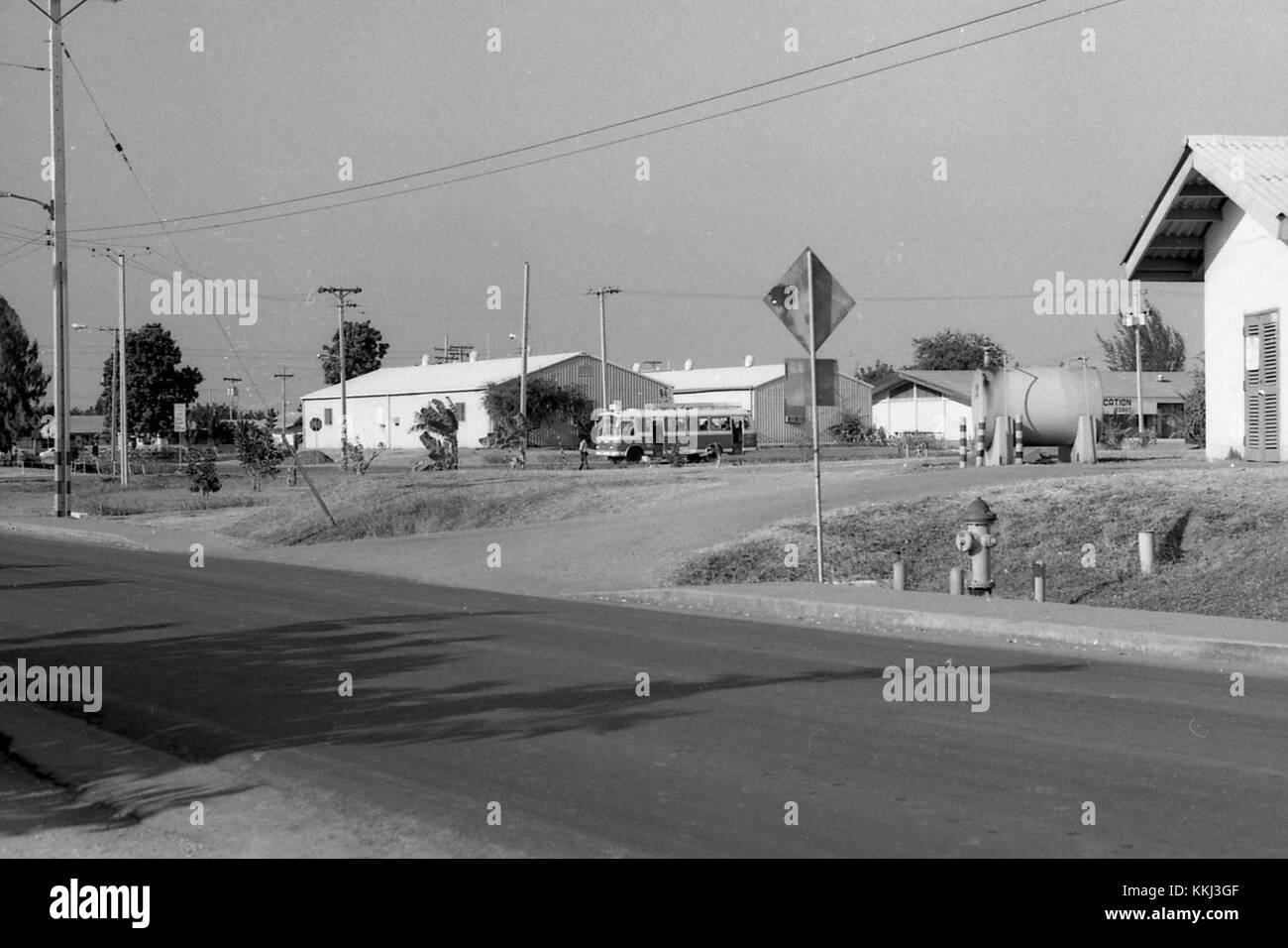 This image captures the Korat Royal Thai Air Force Base (RTAFB) and a ...