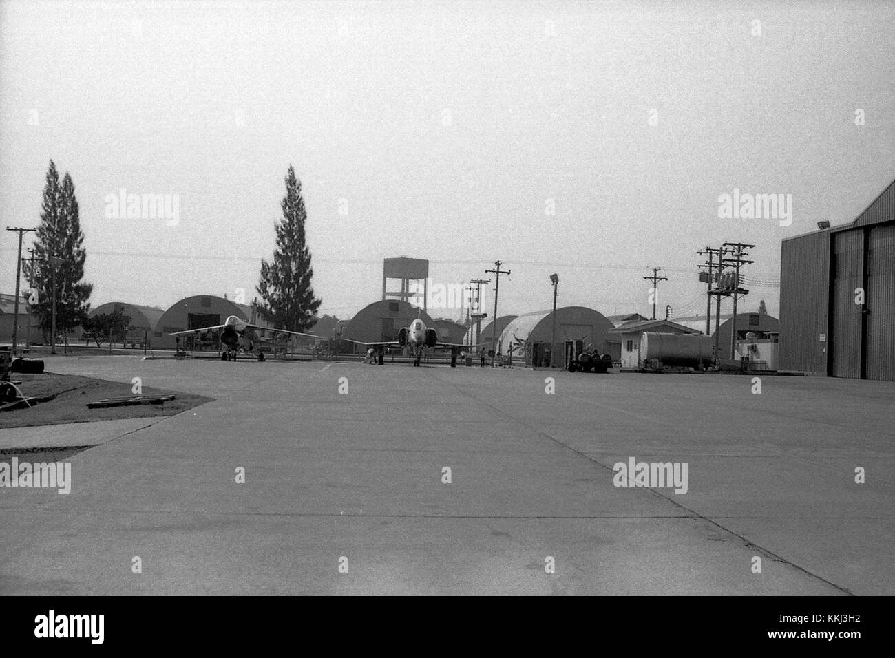The Korat Royal Thai Air Force Base (RTAFB) hosts two F-105 ...
