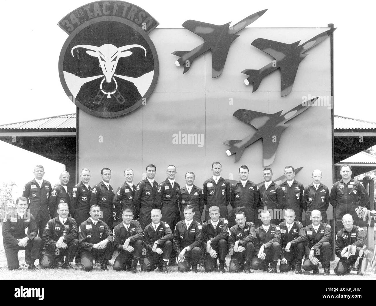 Korat RTAFB - 34th TFS Group Photo Stock Photo - Alamy