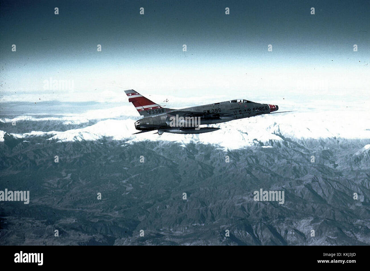 F 100 super sabre hi-res stock photography and images - Alamy