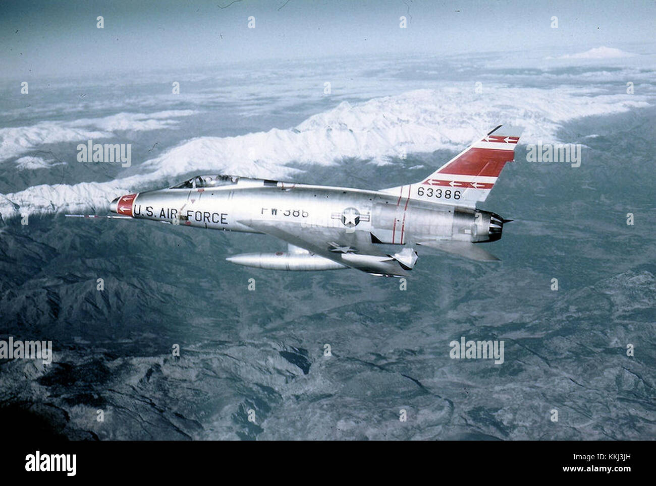 The F-100 Super Sabre is a supersonic jet fighter used by the United ...