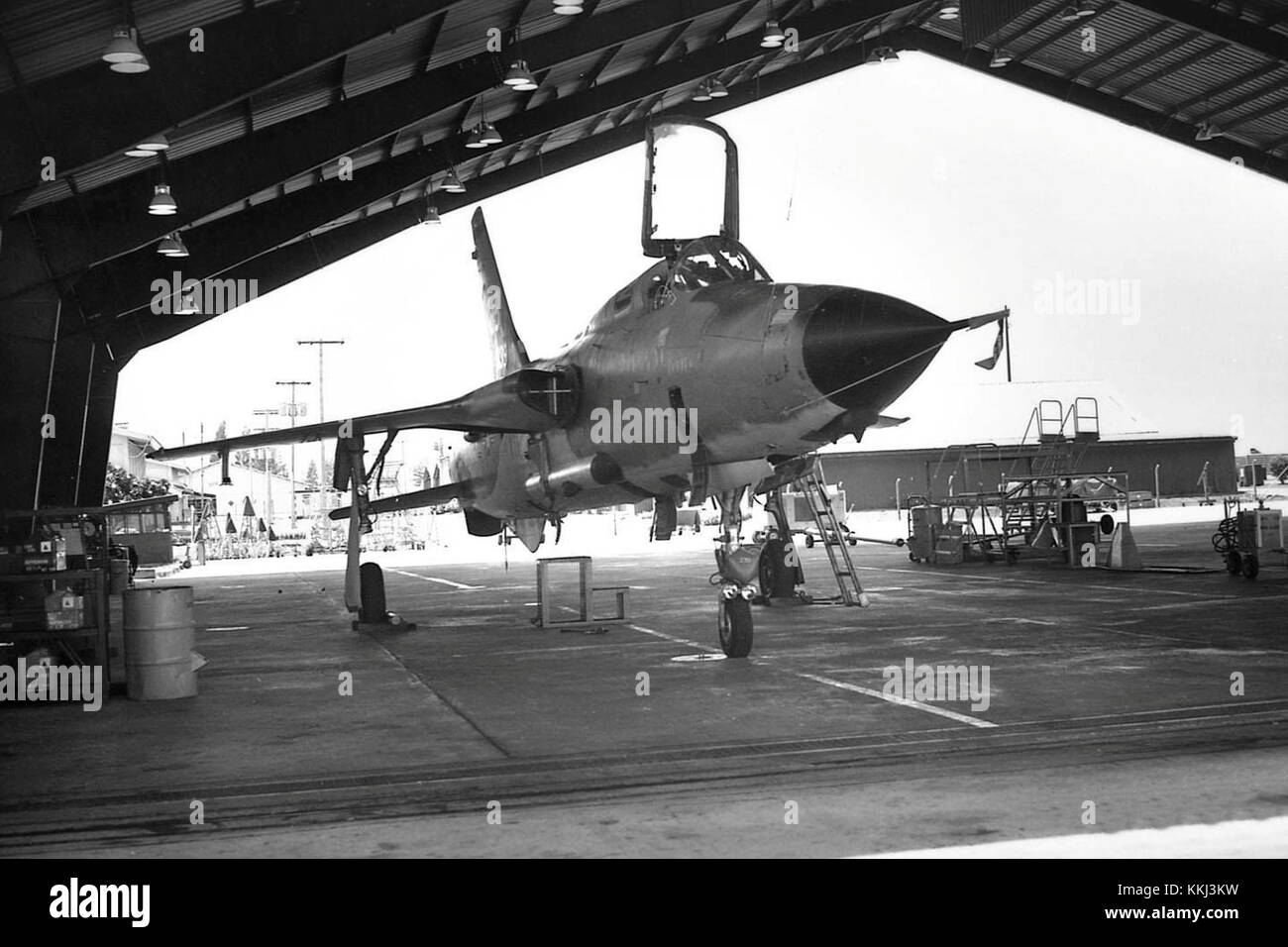 Korat RTAFB - F-105 Nose Dock Stock Photo - Alamy